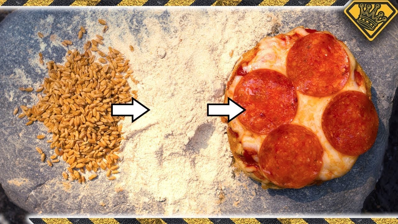 Making Bread with ROCKS and WHEAT! Making Bread From Scratch? TKOR ...