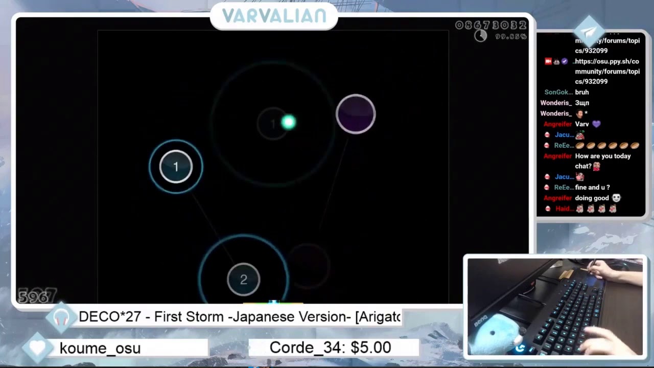 osu! | Varvalian | DECO*27 - First Storm -Japanese Version- [Arigatou ...