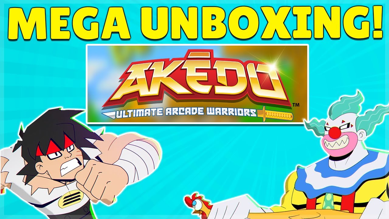 MEGA Unboxing AKEDO Ultimate Arcade Warriors (Ultra Rare Mythical ...