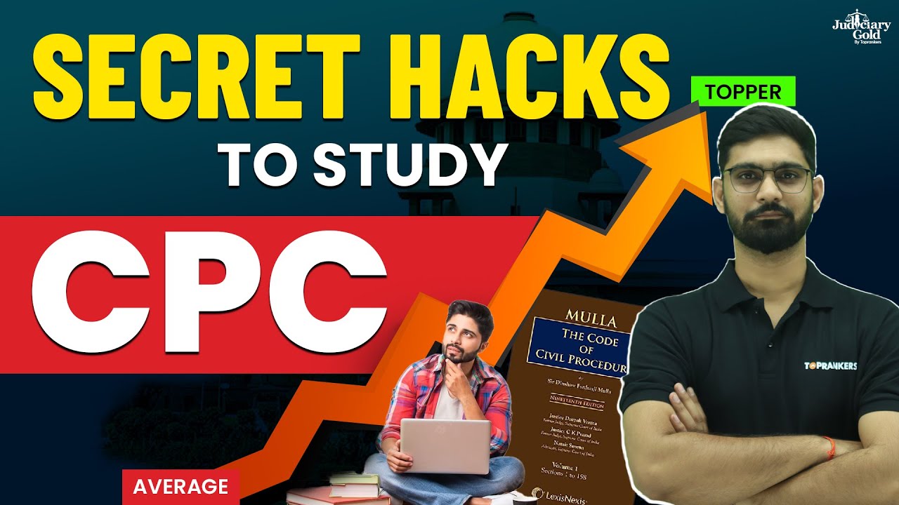 Tricks to Learn CPC | Best Strategy to Study Code of Civil Procedure | Judiciary Preparation ...