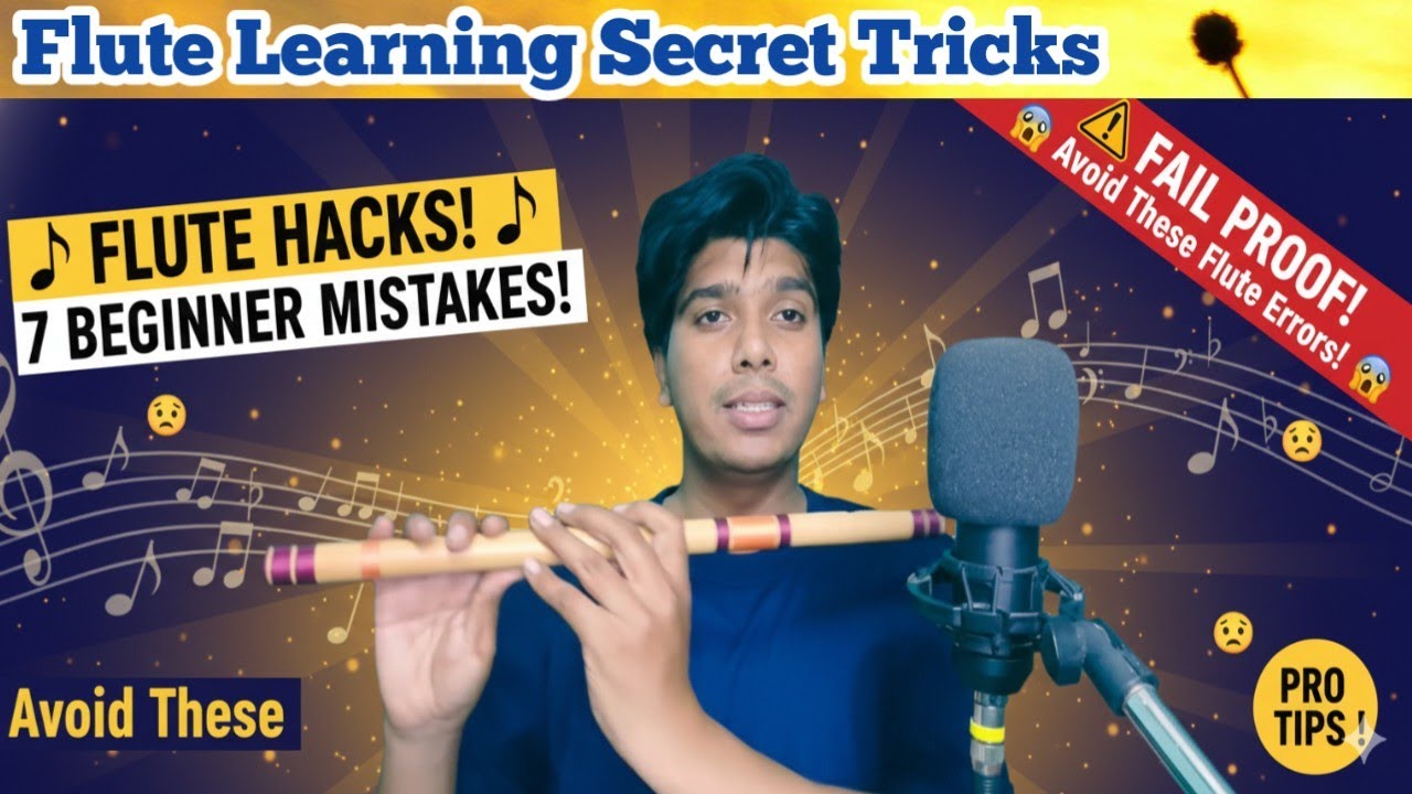 🚫 STOP Doing These 7 Flute Mistakes | Secret Tips for Beginners 2025 ...