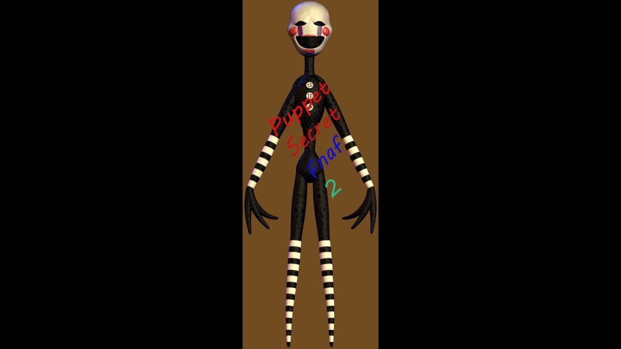 Five Nights at Freddy's 2 - Puppet Minigame - YouTube