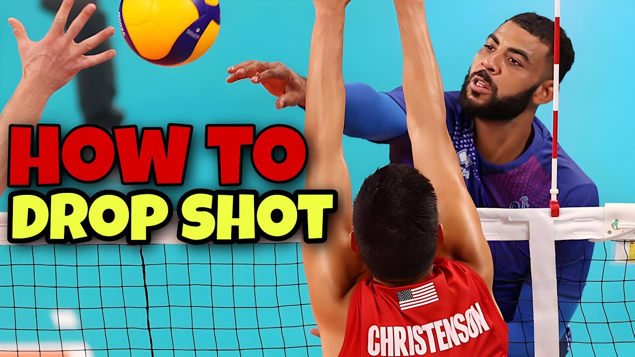 how to drop shot in volleyball : like ngapeth - YouTube