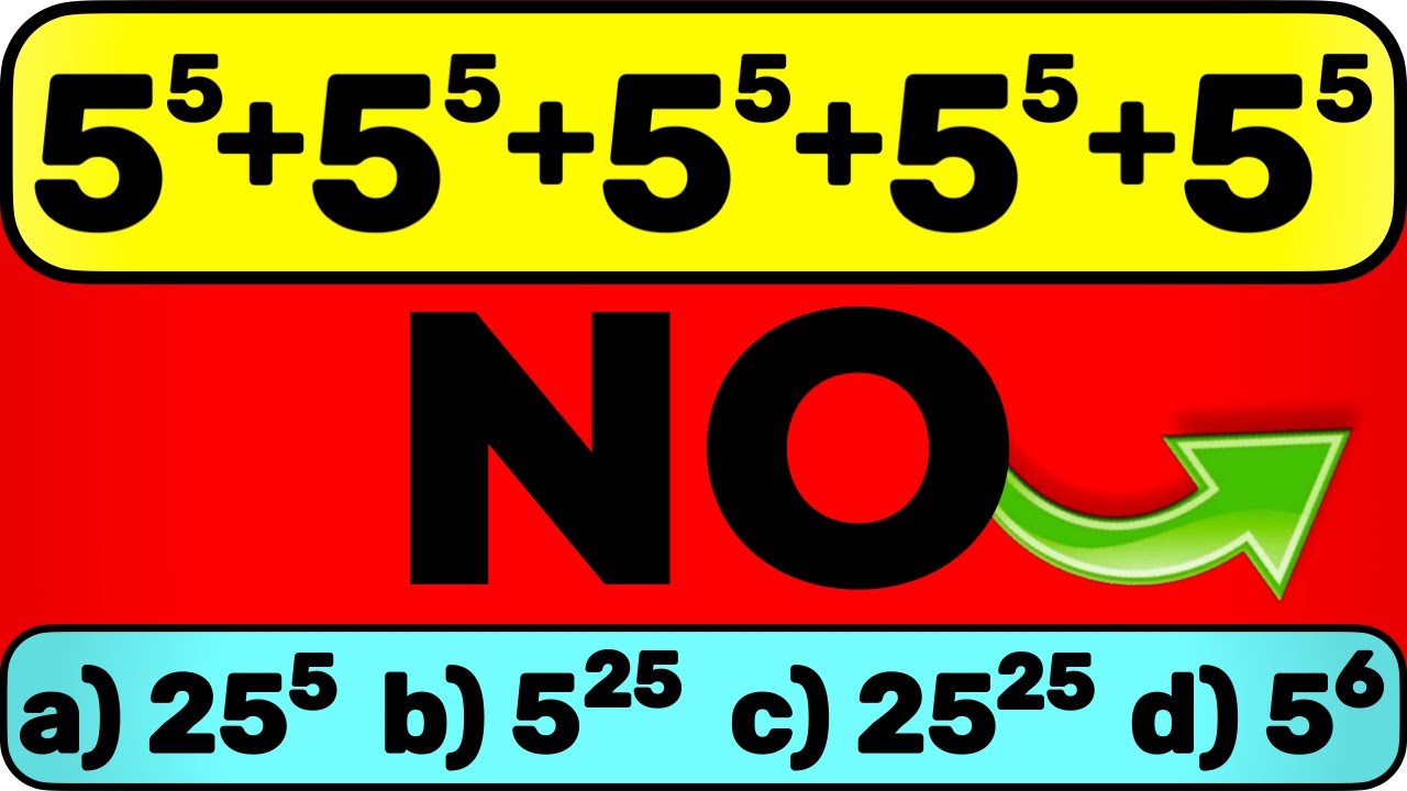 ¡SABES HACERLO! SUMA de POTENCIAS con los MISMOS EXPONENTES y BASE ...