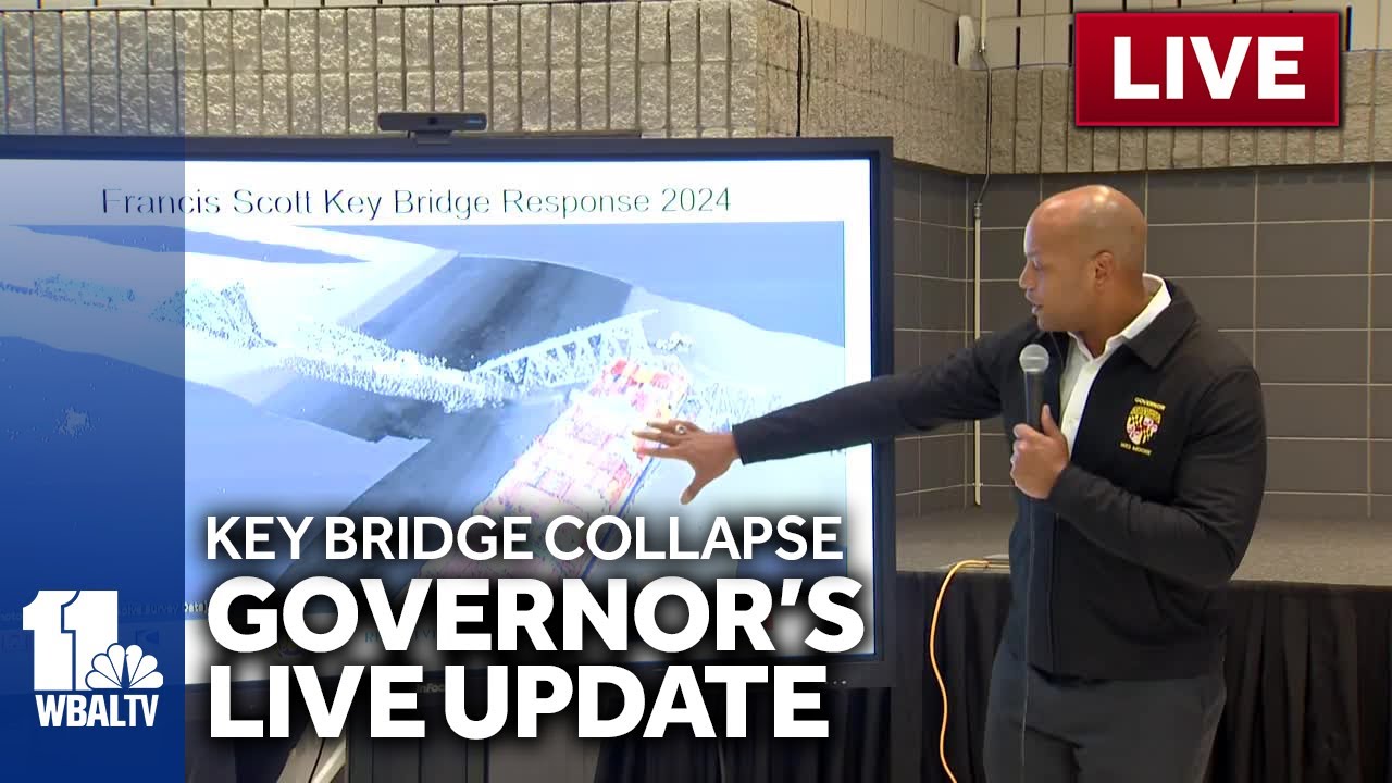 LIVE: Governor provides updates on Key Bridge collapse - wbaltv.com ...