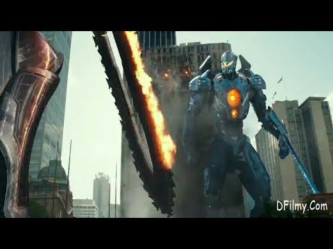 PACIFIC RIM FIRST FIGHT IN HINDI - YouTube
