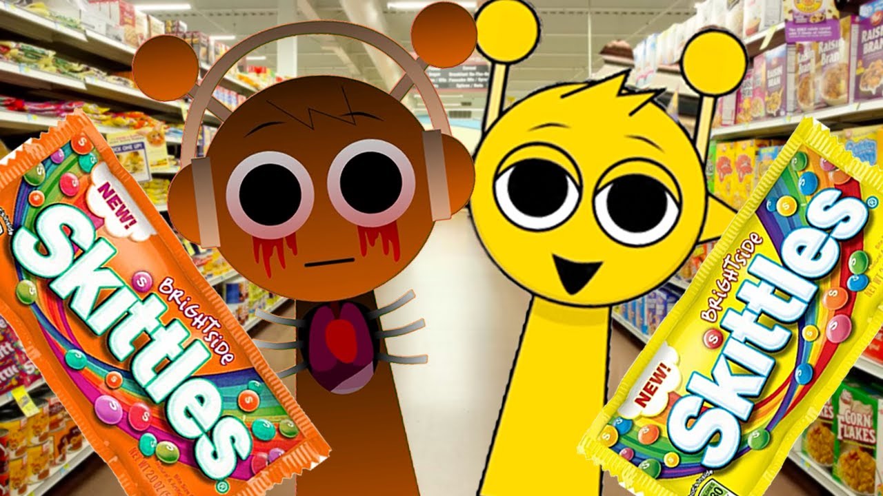 Yellow Sprunki Skittles Meme | Incredibox Sprunki Animation 3 - YouTube