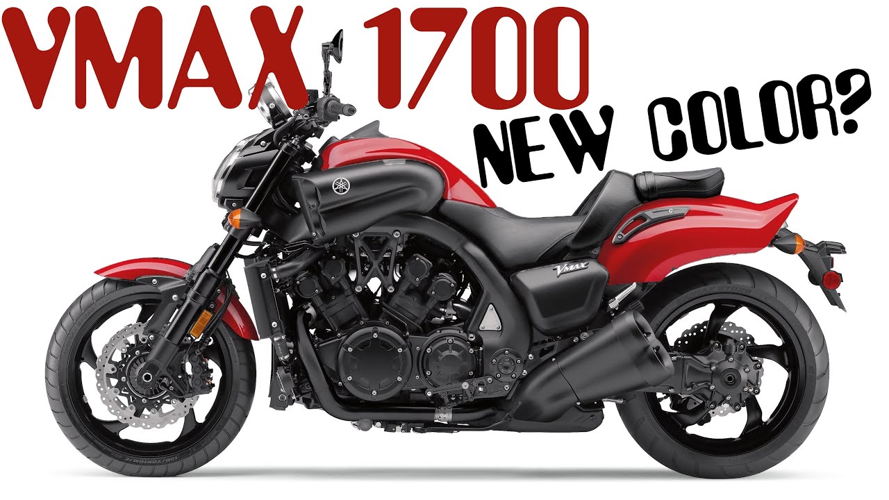 Yamaha VMAX 1700 Color Change for 2021? - YouTube