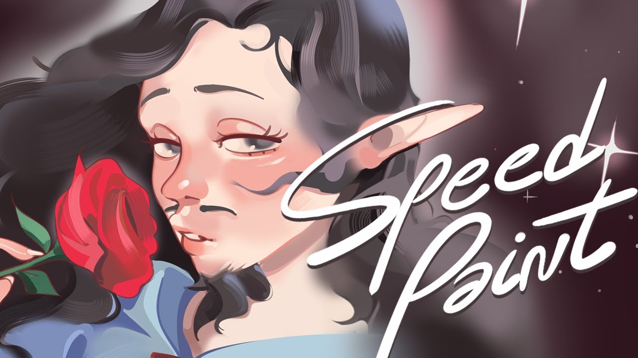 🌹 Elf Senshi SPEEDPAINT | (SAI) Kittycatmatsu - YouTube