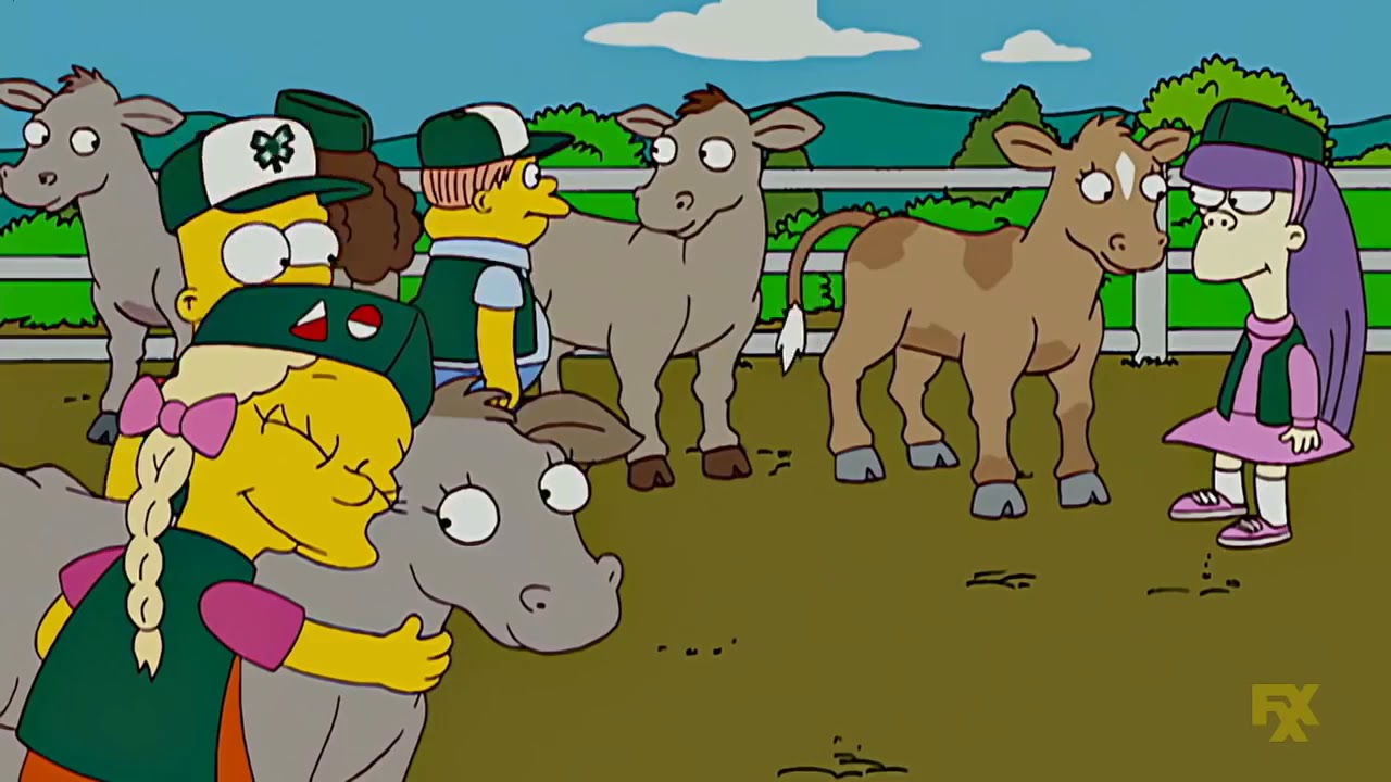 La vaca de Bart Los Simpsons - YouTube