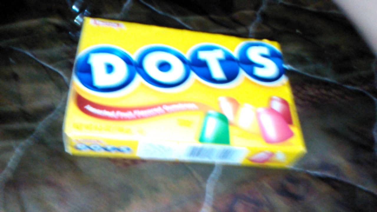 DOTS candy unboxing - YouTube