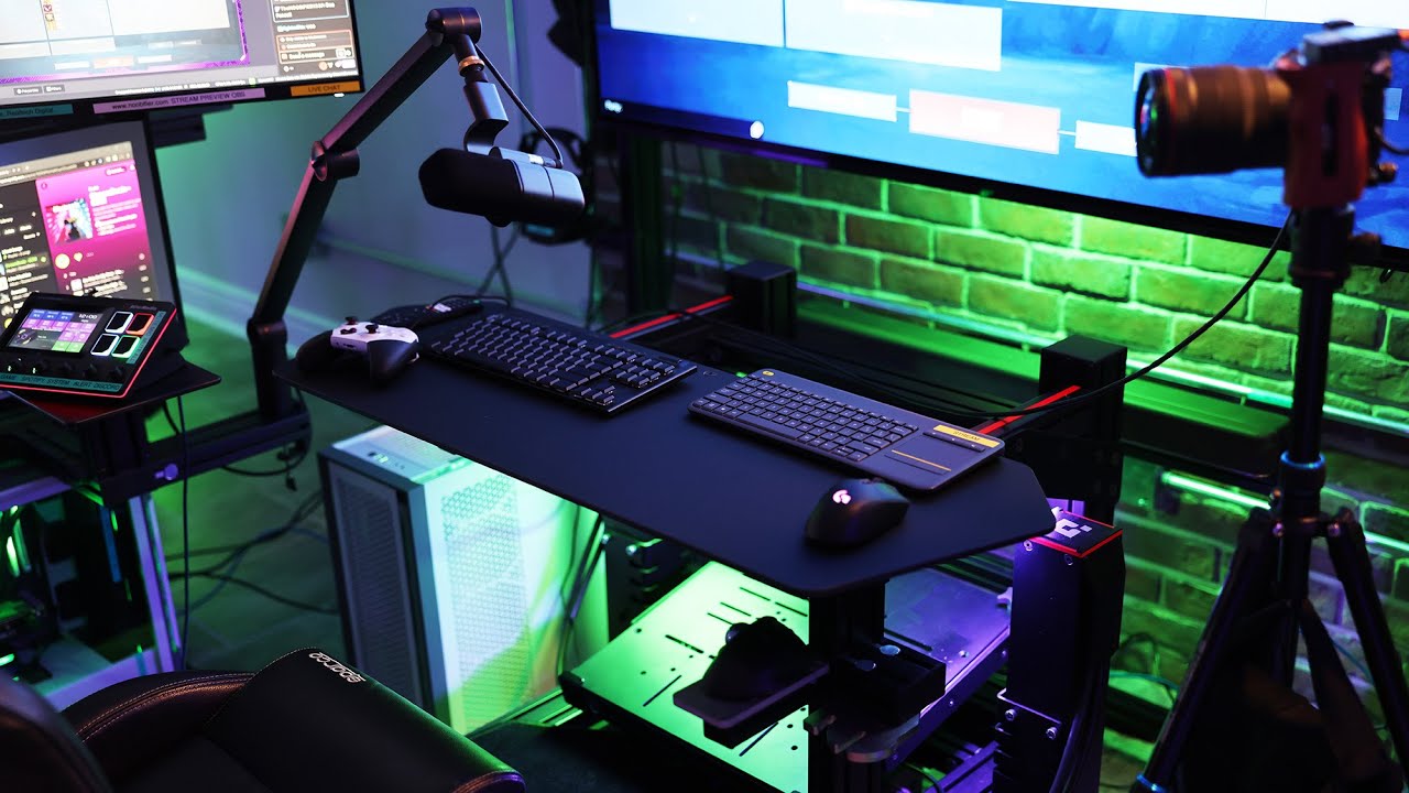 Monstertech MTS "Big Desk" Preview - YouTube