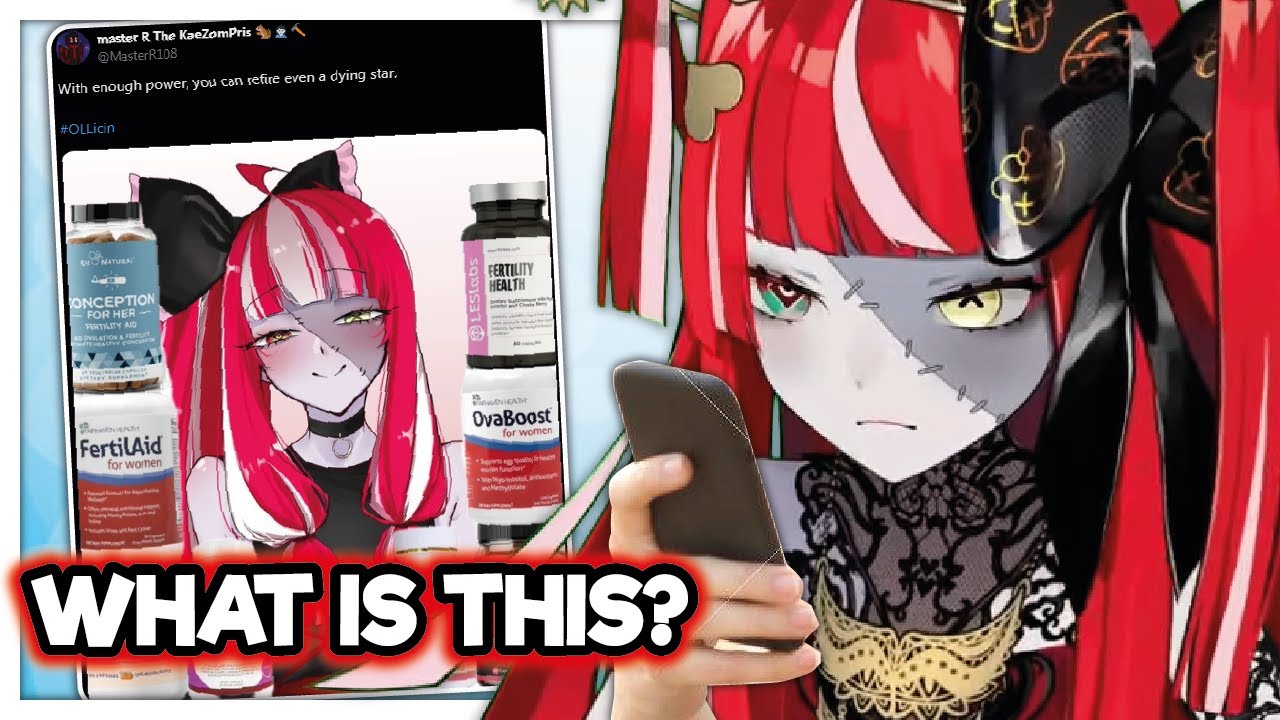 Ollie got confused by her "fertility pills" meme... - YouTube