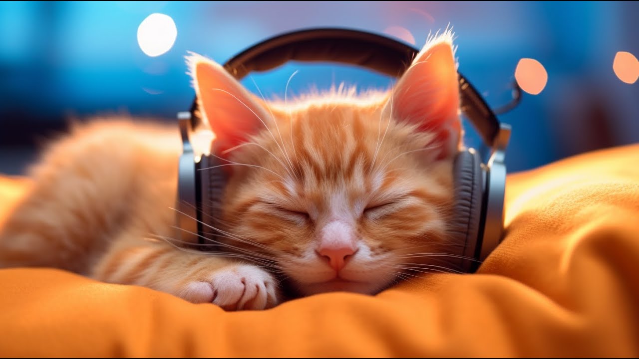 Musique relaxante pour chats : Douce Musique : Anti-Anxiété , avec ...