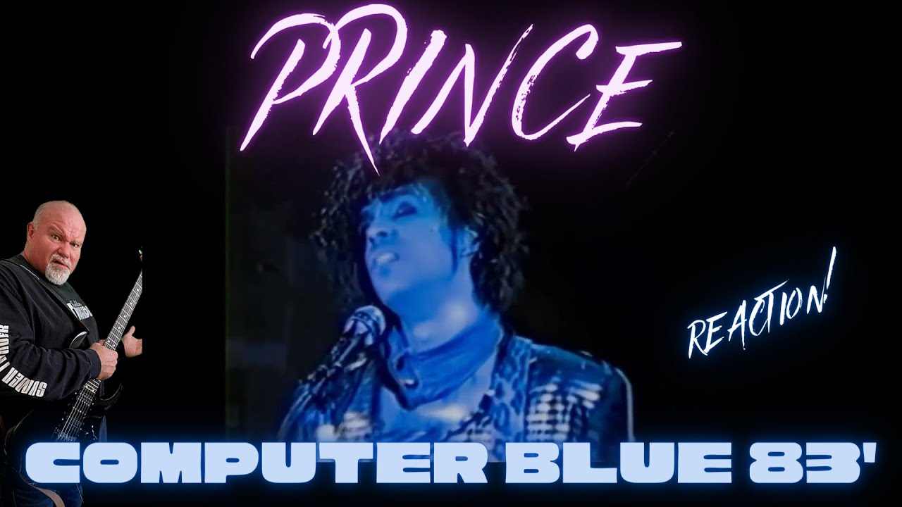 PRINCE - Computer Blue '83 Reaction! - YouTube