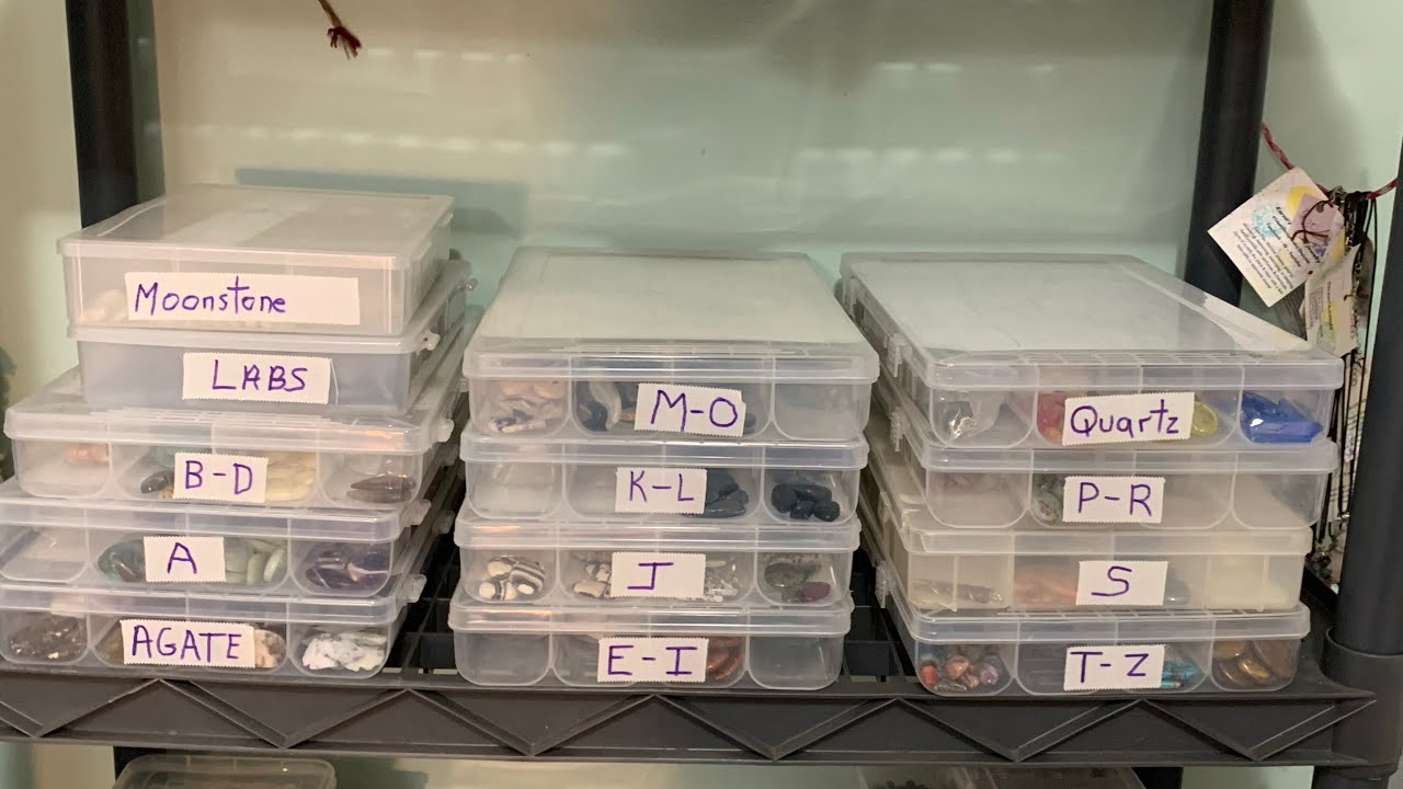 Organizing Gemstone Cabochons - YouTube