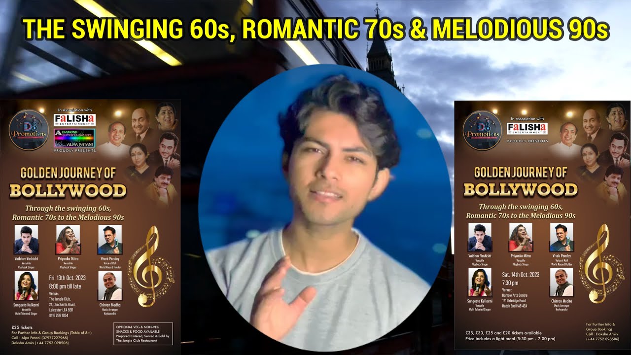 PROMO BY VAIBHAV VASHISHT FOR GOLDEN JOURNEY OF BOLLYWOOD - YouTube