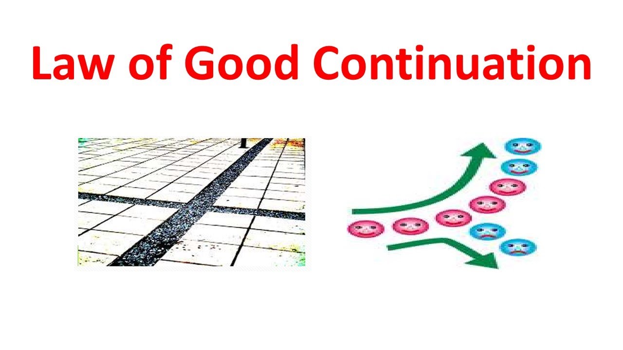 Law of good continuation in psychology Urdu/Hindi - YouTube