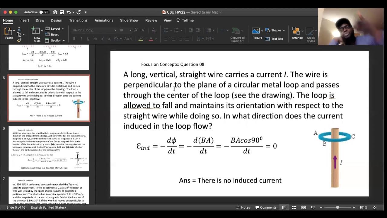 USU PHYS 2120 Homework 22 Solutions By Mubarak Ukashat - YouTube