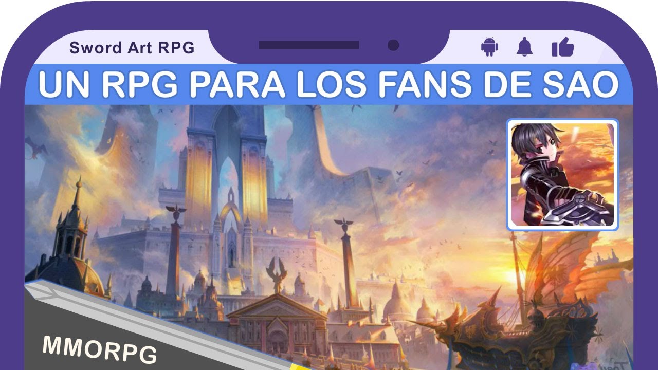 Sword Art: An SAO anime action RPG! Gameplay | MMORPG Android - YouTube
