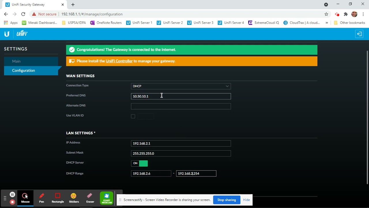 USG Pro - Initial Setup - YouTube