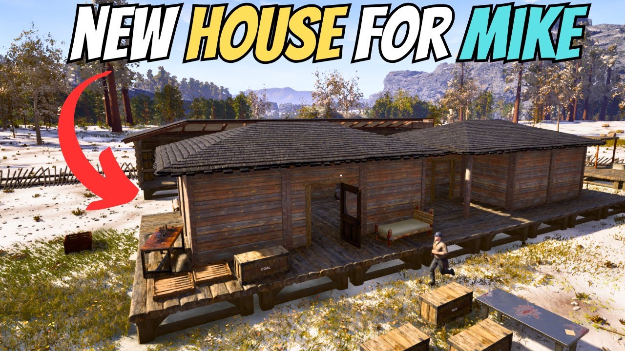 BUILDING A NEW HOUSE FOR MIKE | THE INFECTED GAMEPLAY #9 - YouTube