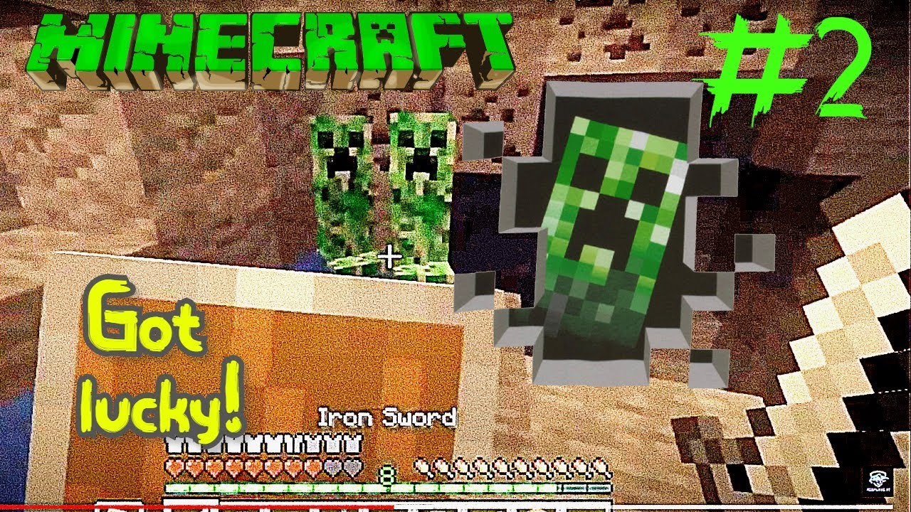 Minecraft Survival #2 | Got LUCKY ! 420 IQ MINING | Peaceful Gameplay ...