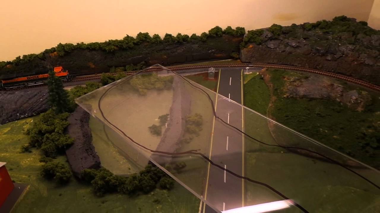 Plexiglass river design - YouTube