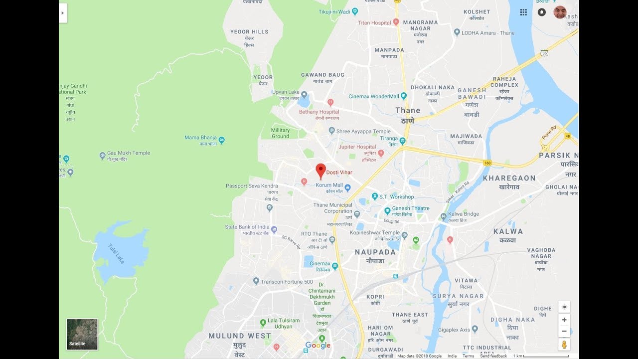 Dosti Vihar, Location Map, Vartak Nagar, Thane (W), Mumbai - YouTube