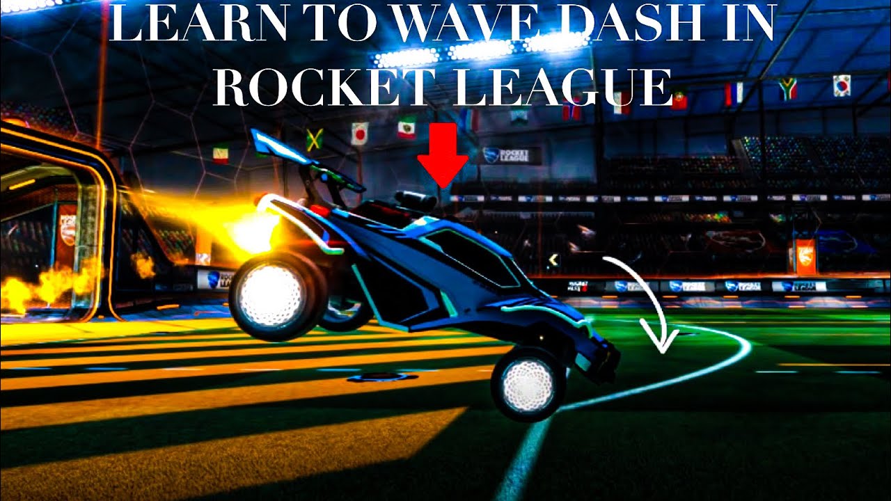 How to wavedash in Rocket League in LESS than 3 minutes - YouTube