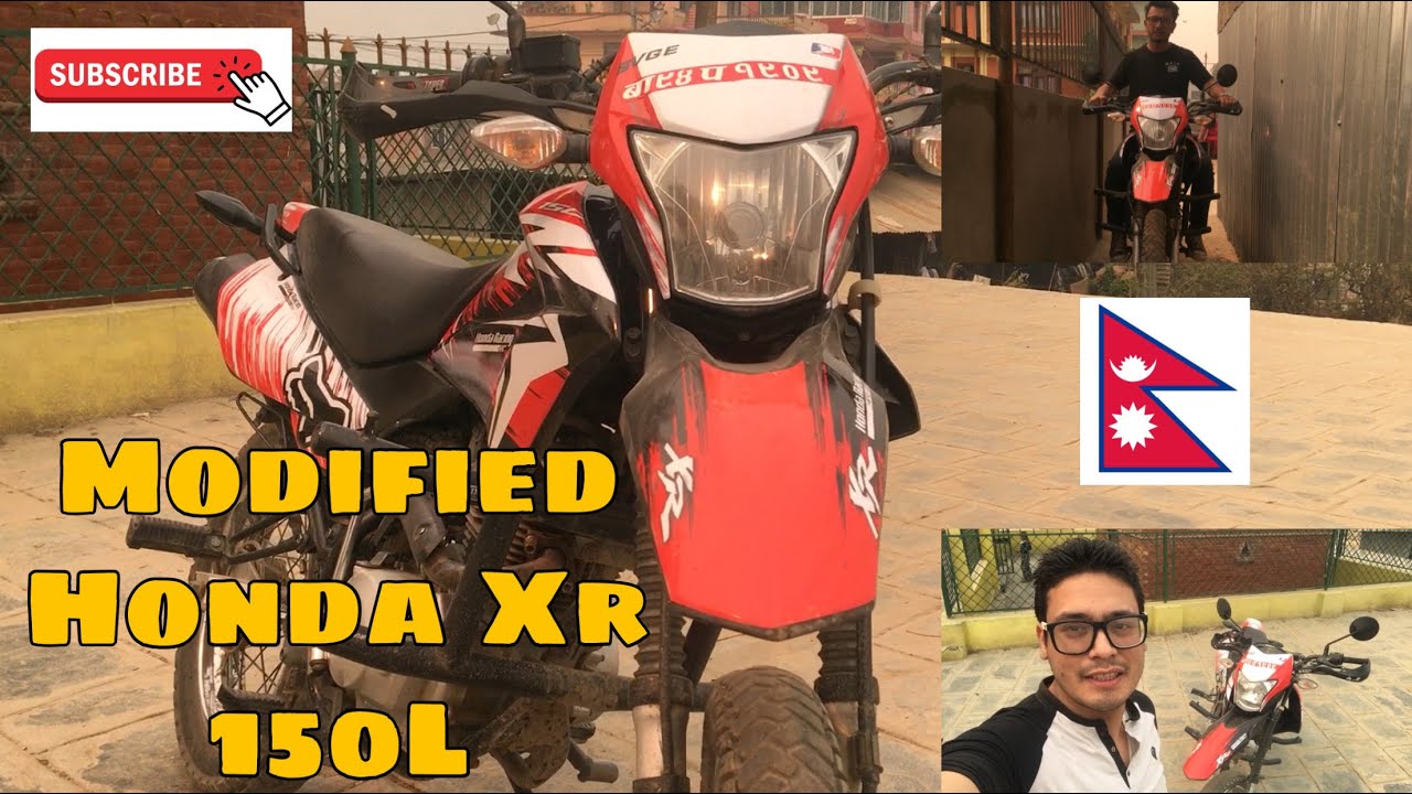 Honda Xr 150L Modified | Nepal | Good time - YouTube