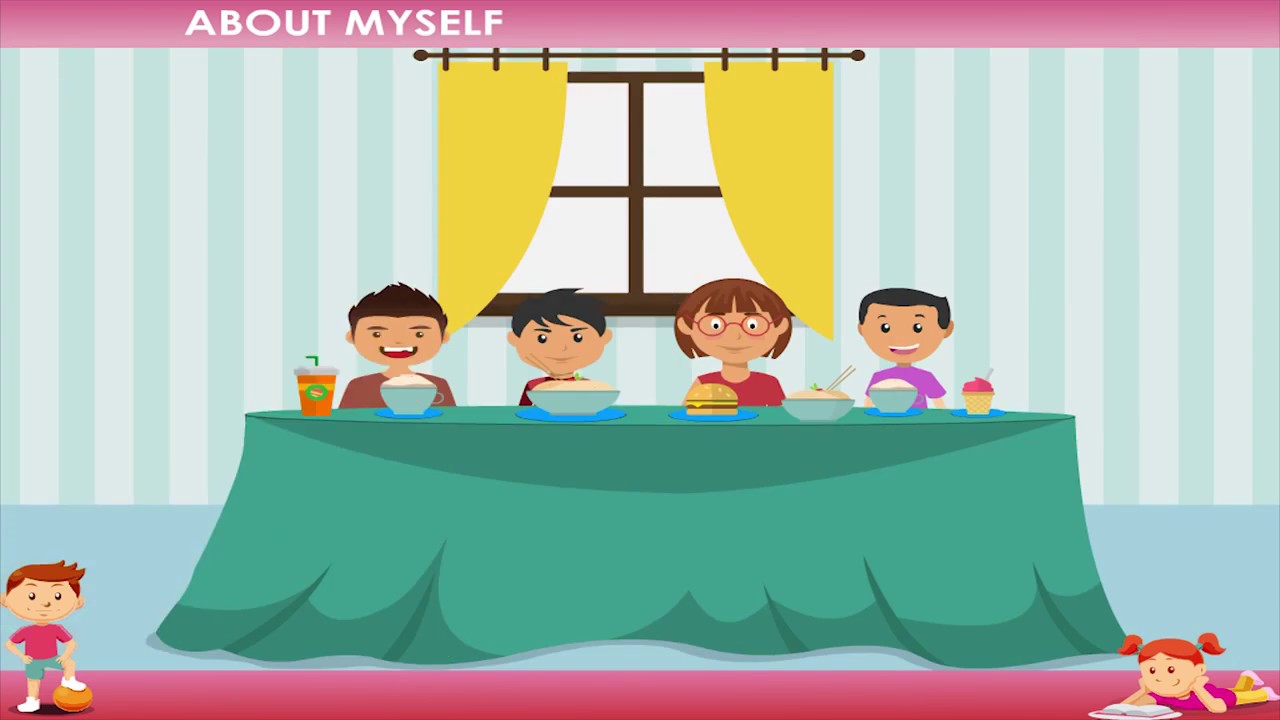 How to Introduce Yourself | Animated Video of Kids - Kids Educational ...