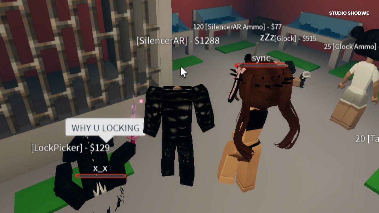 When da hoodians become clip bots🤖 - da hood montage - YouTube
