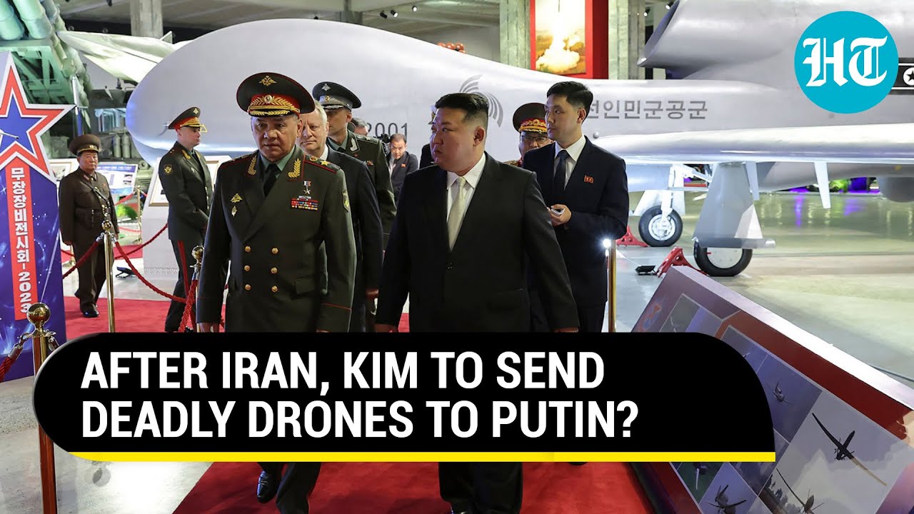 Russia To Fire North Korean Drones Kim Flaunts UAVs Similar To U S Russia To Fire North Korean Drones Kim Flaunts UAVs Similar To U S