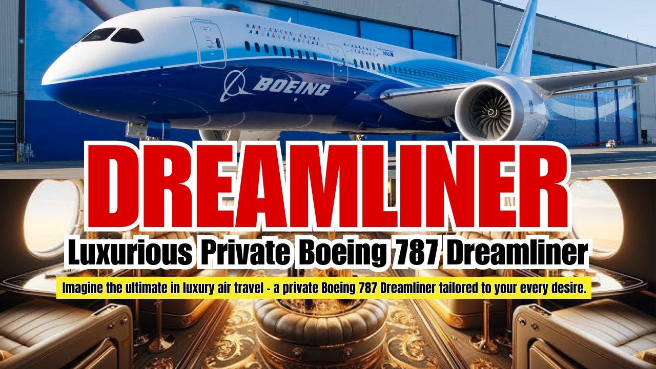 Luxurious Private Boeing 787 Dreamliner | The Boeing Business Jet - YouTube