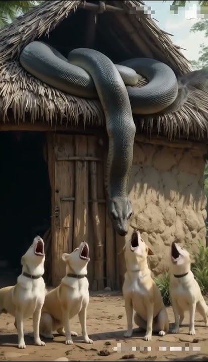 Python Vs Dogs #python #snakevideo #youtubshurt #varalvideo #animals ...