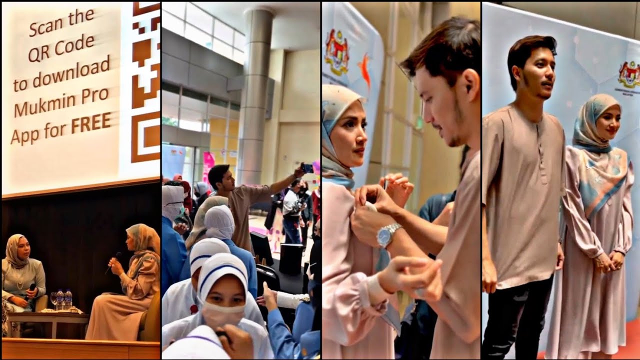 Fazura & Fattah Amin Lancar Mukmin Pro App - YouTube