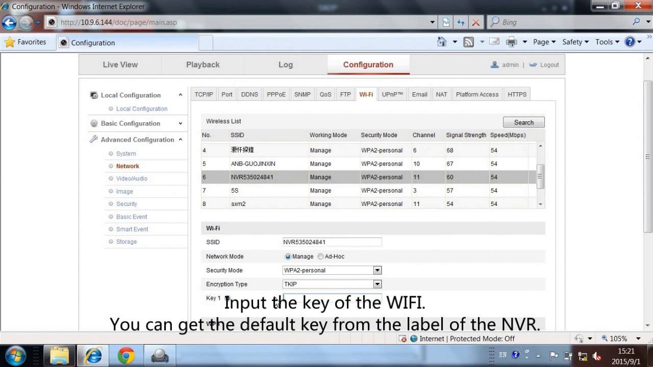 How to setup the WIFI NVR with WiFi cameras - YouTube