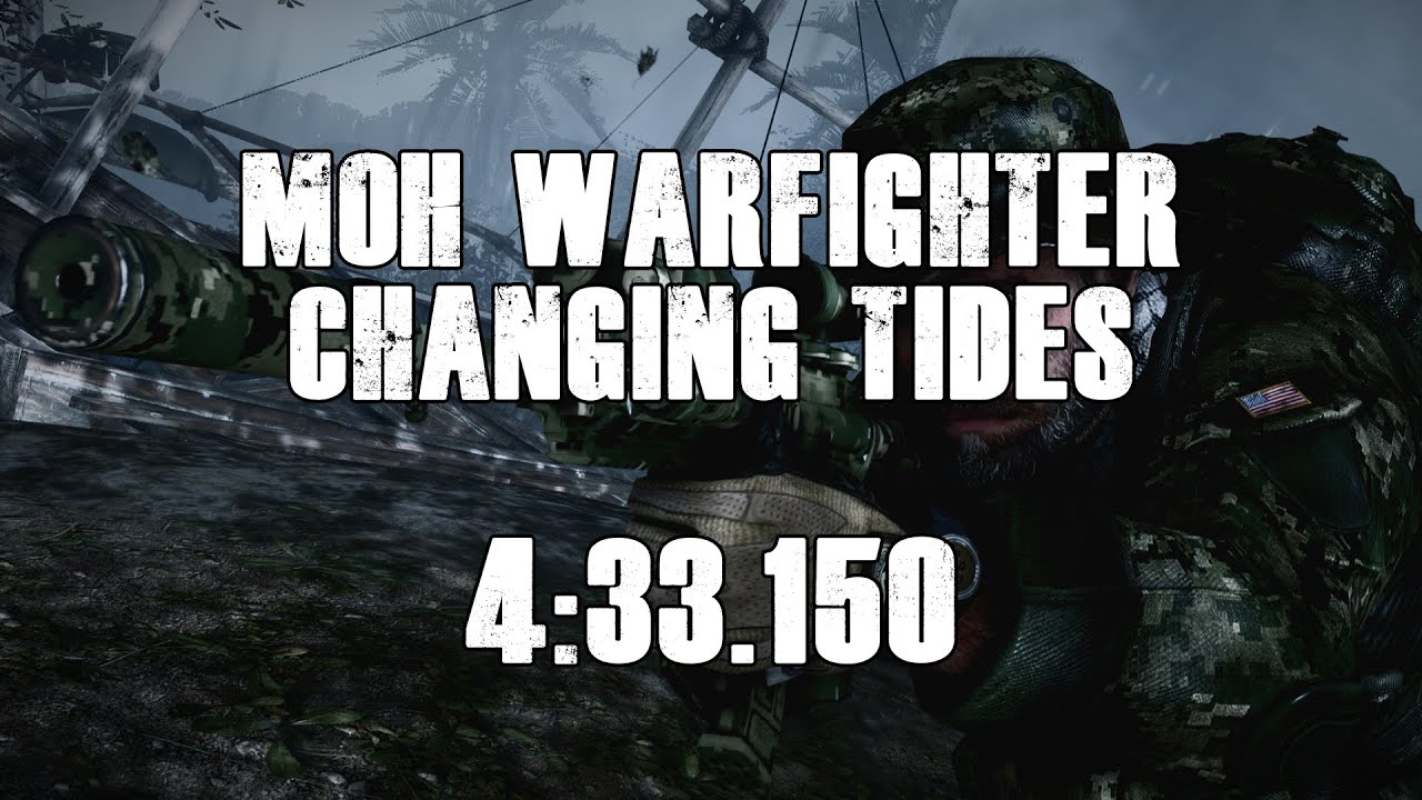 Medal of Honor Warfighter - Changing Tides Speedrun WR 4:33.15 - YouTube