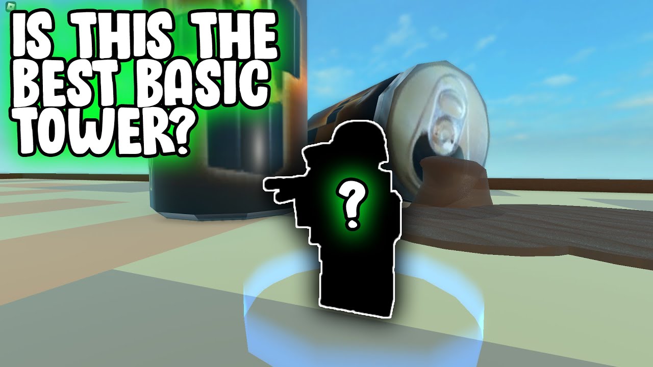 IS THIS THE BEST BASIC TOWER? | Tower Defense Simulator | ROBLOX - YouTube