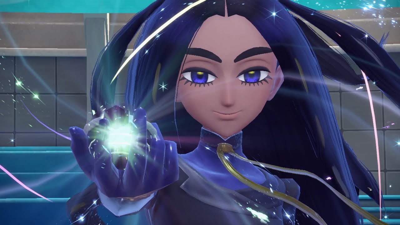 Champion Geeta League Battle. | Pokémon Violet/Scarlet The Indigo Disk ...