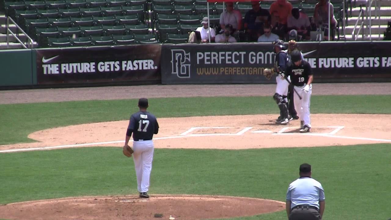 Gray Fenter hits 94 MPH at the 2014 #PG National Showcase - YouTube