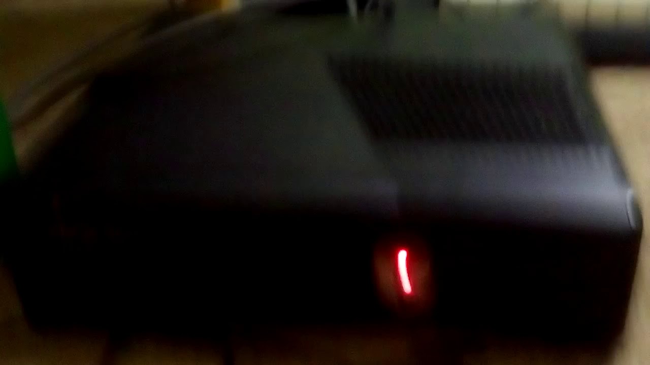 Red dot of death xbox 360 slim - YouTube