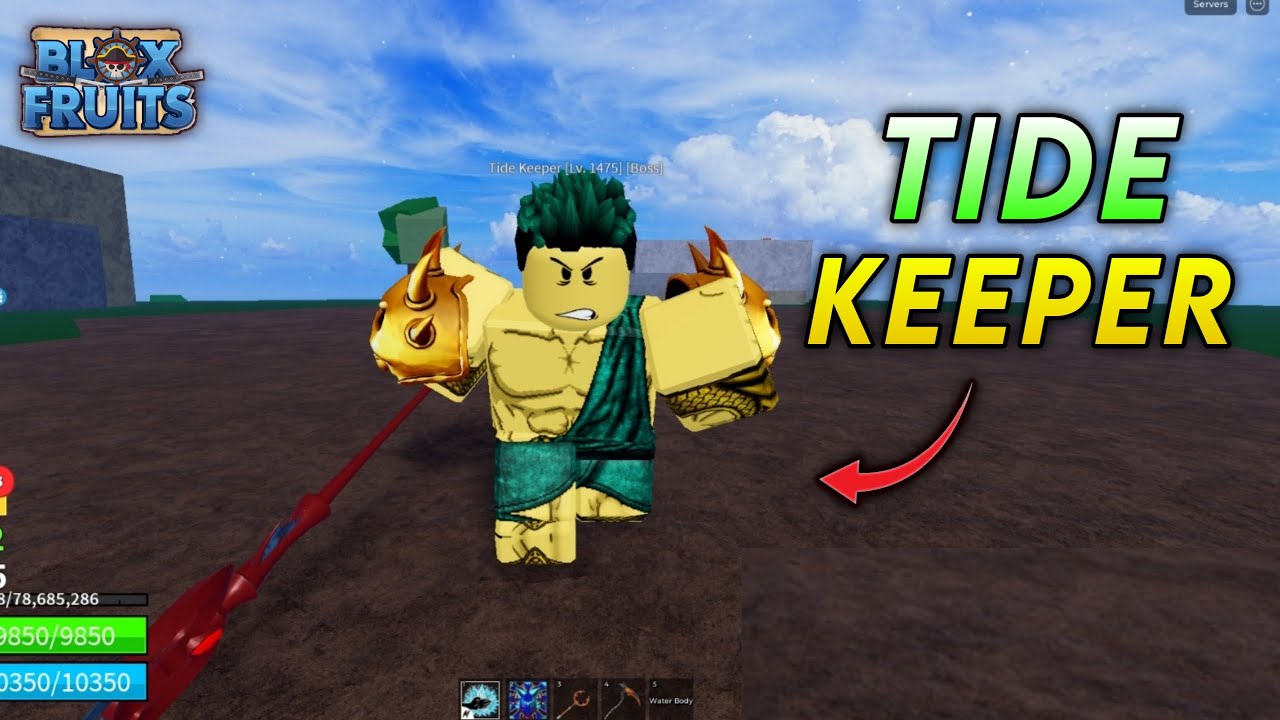 Where is Tide Keeper Boss in Blox Fruits (EXACT Location!) - YouTube