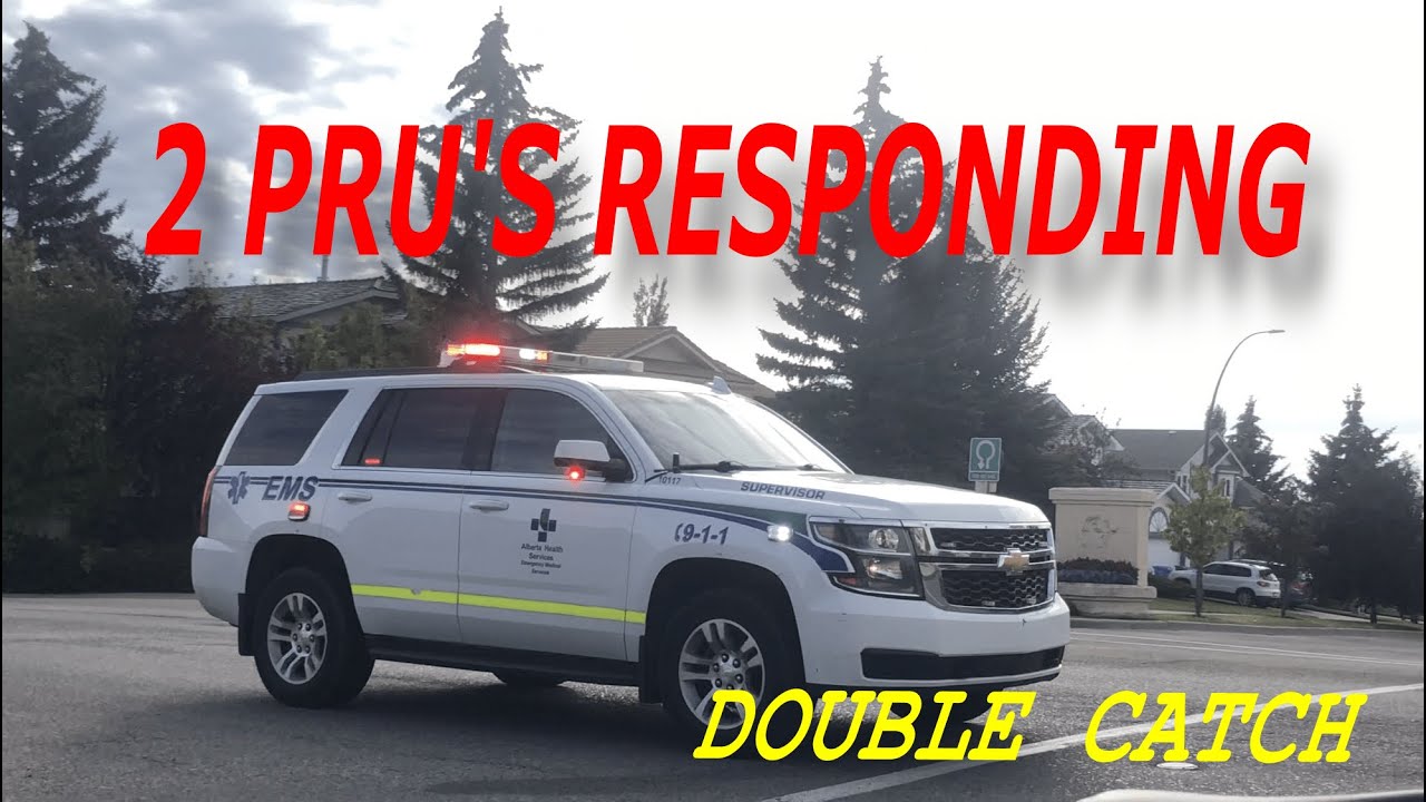 X2 PRU’s Responding code 3! + Driving ambulance - YouTube