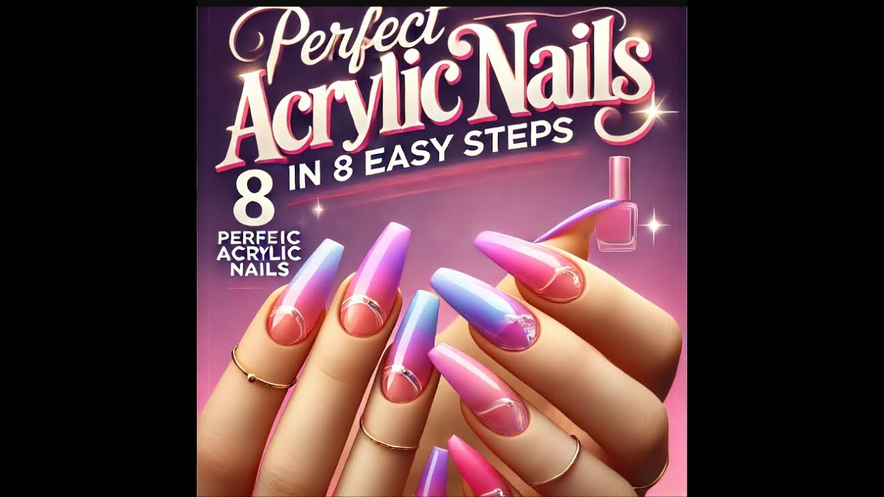 Beginner Nail Tech Tutorial: Perfect Acrylic Nails in 8 Easy Steps ...