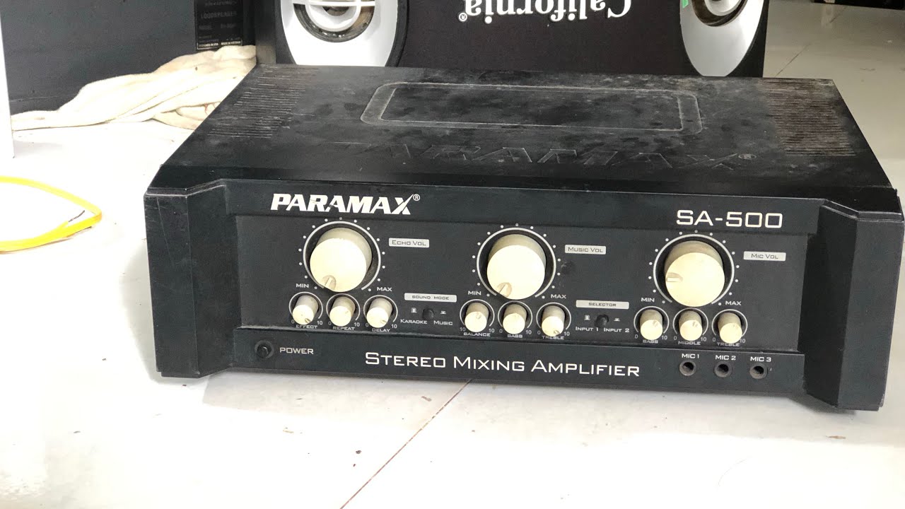 Paramax SA-500 rin tem nó sẽ như thế nào. Mời các bạn cùng khám phá em ...