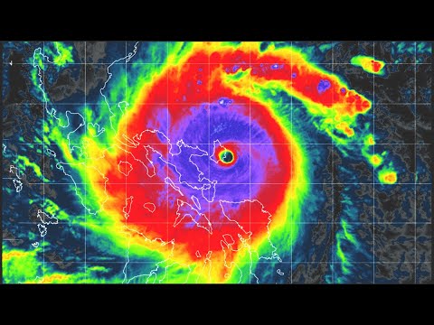 The Track Of Typhoon Goni (Rolly) - YouTube