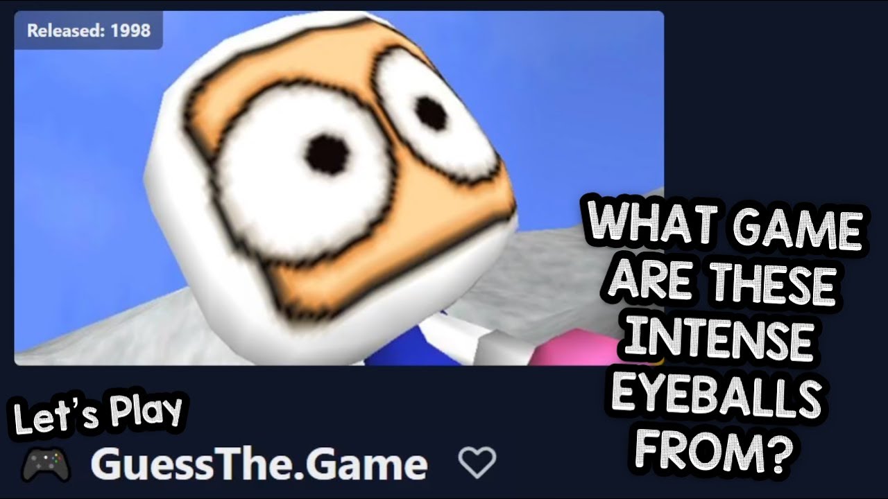 GUESS WHAT GAME THESE INTENSE EYEBALLS ARE FROM! | Let's Play Guess The ...