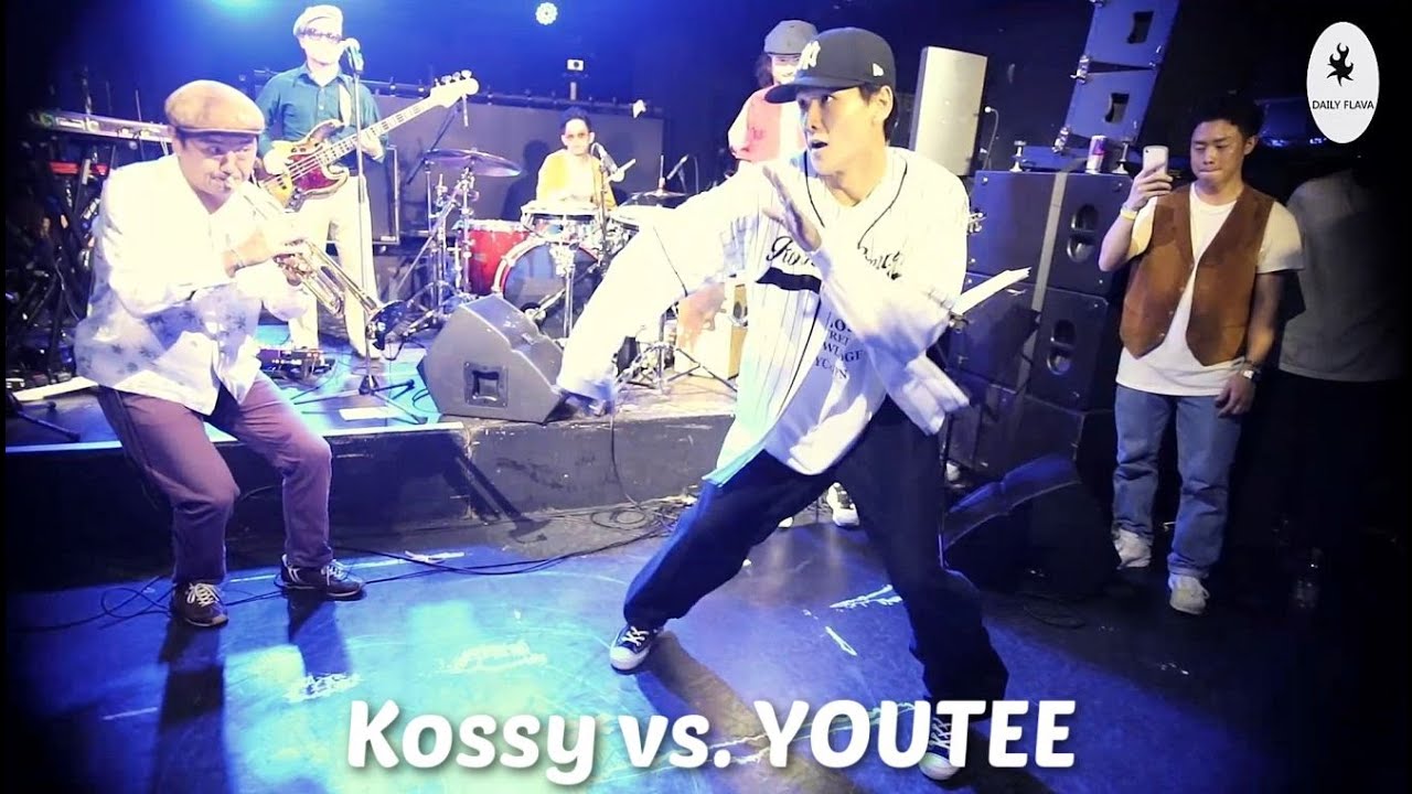 Final. Kossy vs YOUTEE. Toprock over live instruments. MZK vs Rock Steady Crew - YouTube